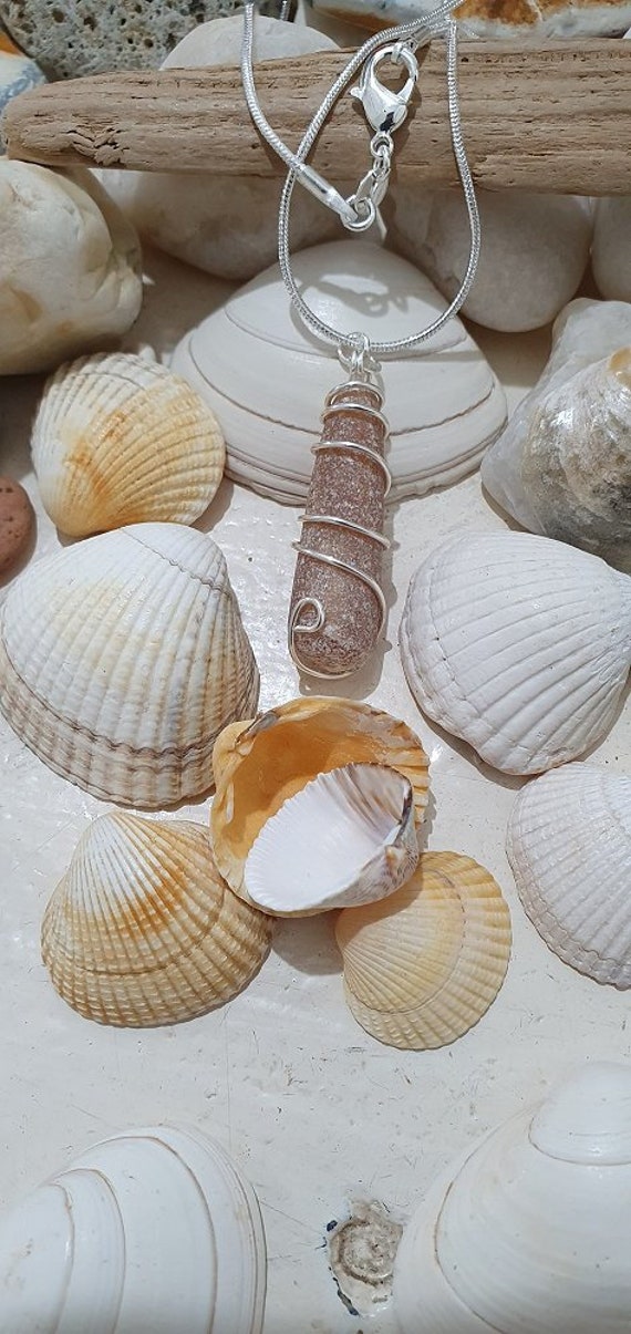 Norfolk Belemnite Fossil Pendant Necklace Wire Wrapped - Etsy