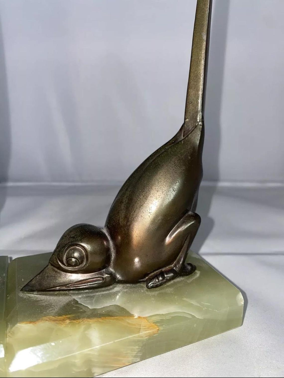 Marcel Bouraine Art Deco Bronze Bird Bookends 1930s - Etsy