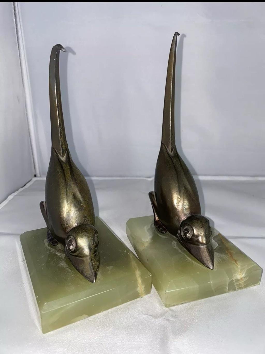 Marcel Bouraine Art Deco Bronze Bird Bookends 1930s - Etsy
