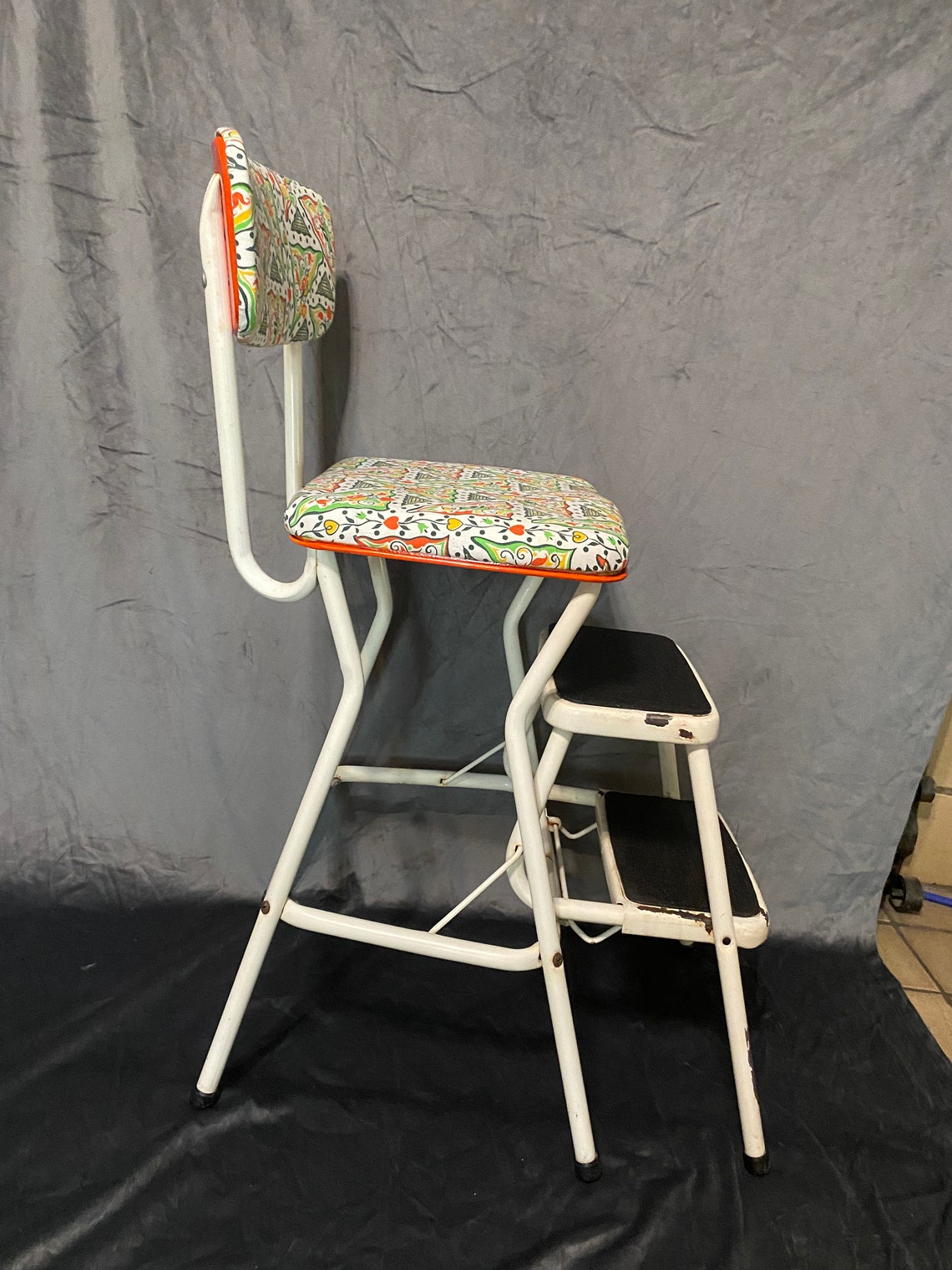 Vintage Refurbished Costco Step Stool - Etsy