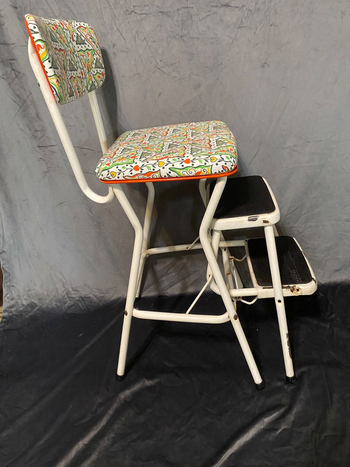 Vintage Refurbished Costco Step Stool - Etsy