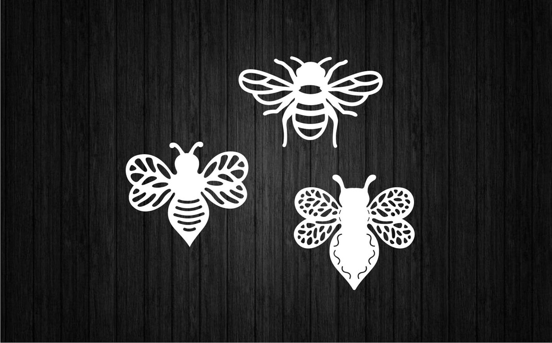 Bees Bundle SVG PNG for Cricut and Silhouette, Bee Cricut File, Bee ...
