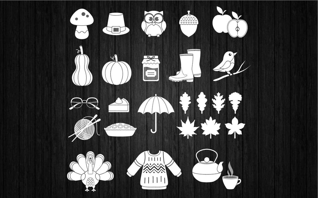 Cozy Autumn Clipart SVG for Cricut and Silhouette, Fall Tea Cup Scarf ...