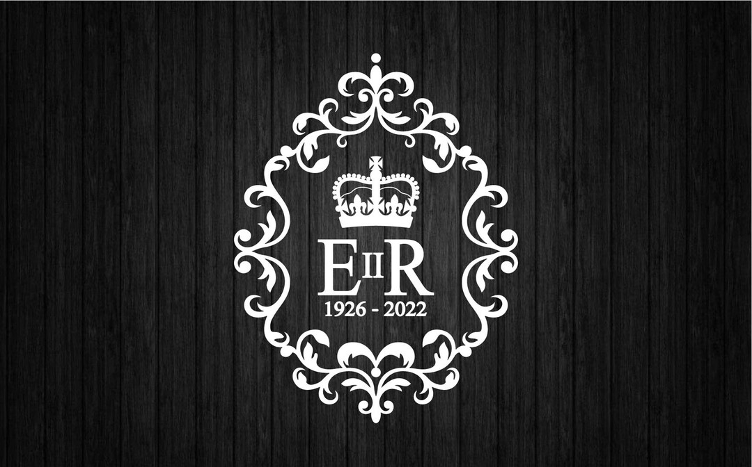 Queen Elizabeth SVG PNG Template for Cricut Silhouette and Embroidery ...