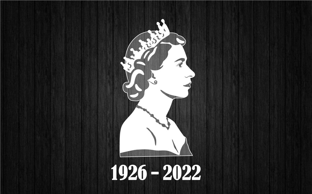 Queen Elizabeth SVG PNG for Cricut and Silhouette, Queen Elizabeth ...