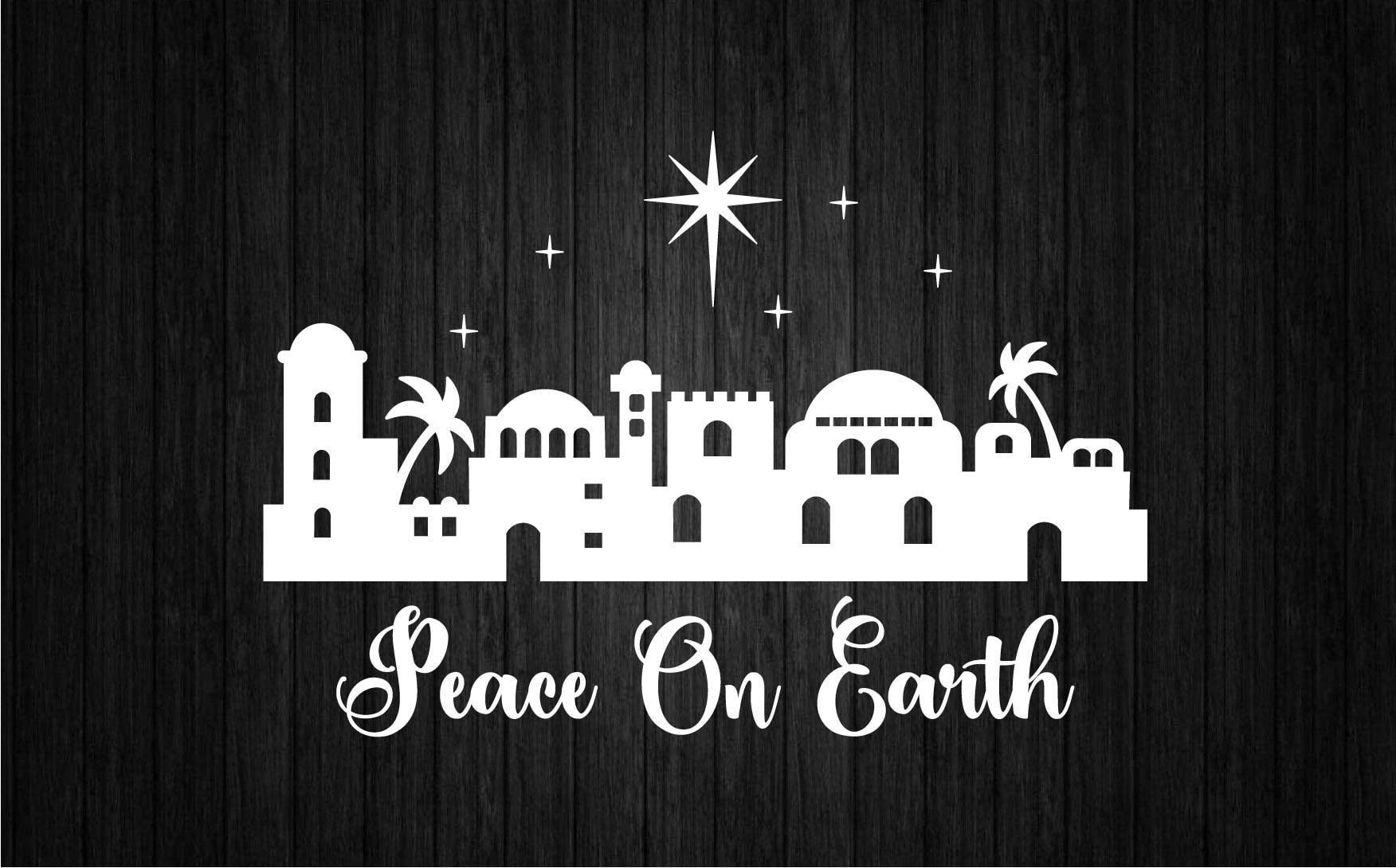 Bethlehem Silhouette Clip Art
