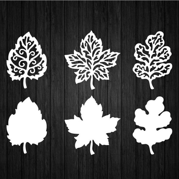 Filigree Leaves - Etsy