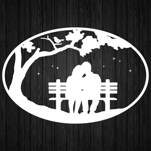 Couple Tree Swing SVG PNG for Cricut and Silhouette Couple - Etsy