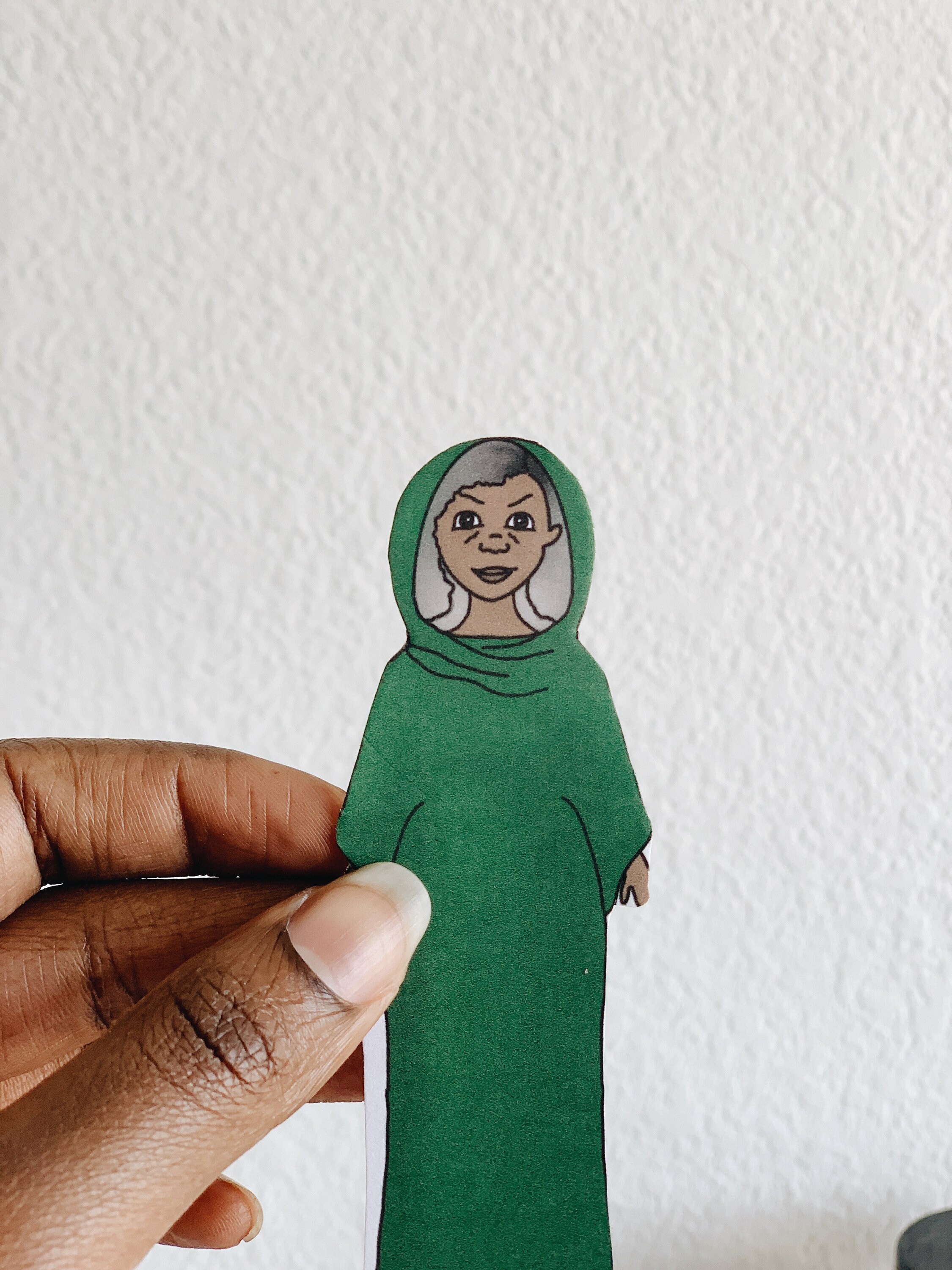 Rapunzel Fairy Tale Story Printable Paper Puppet Theater Set African ...