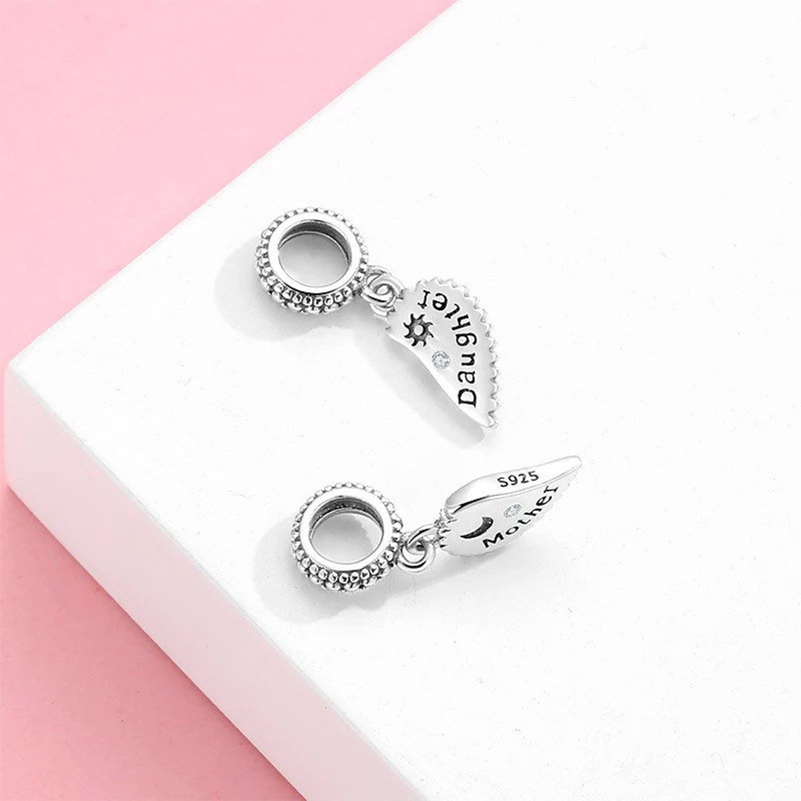 Mother Daughter Pandora Fit Charms Mother Daughter Matching - Etsy