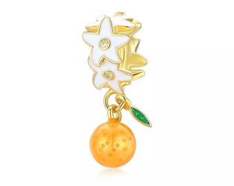 Orange Fruit Charm | Etsy