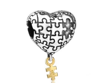 Autism Pandora Charm - Etsy