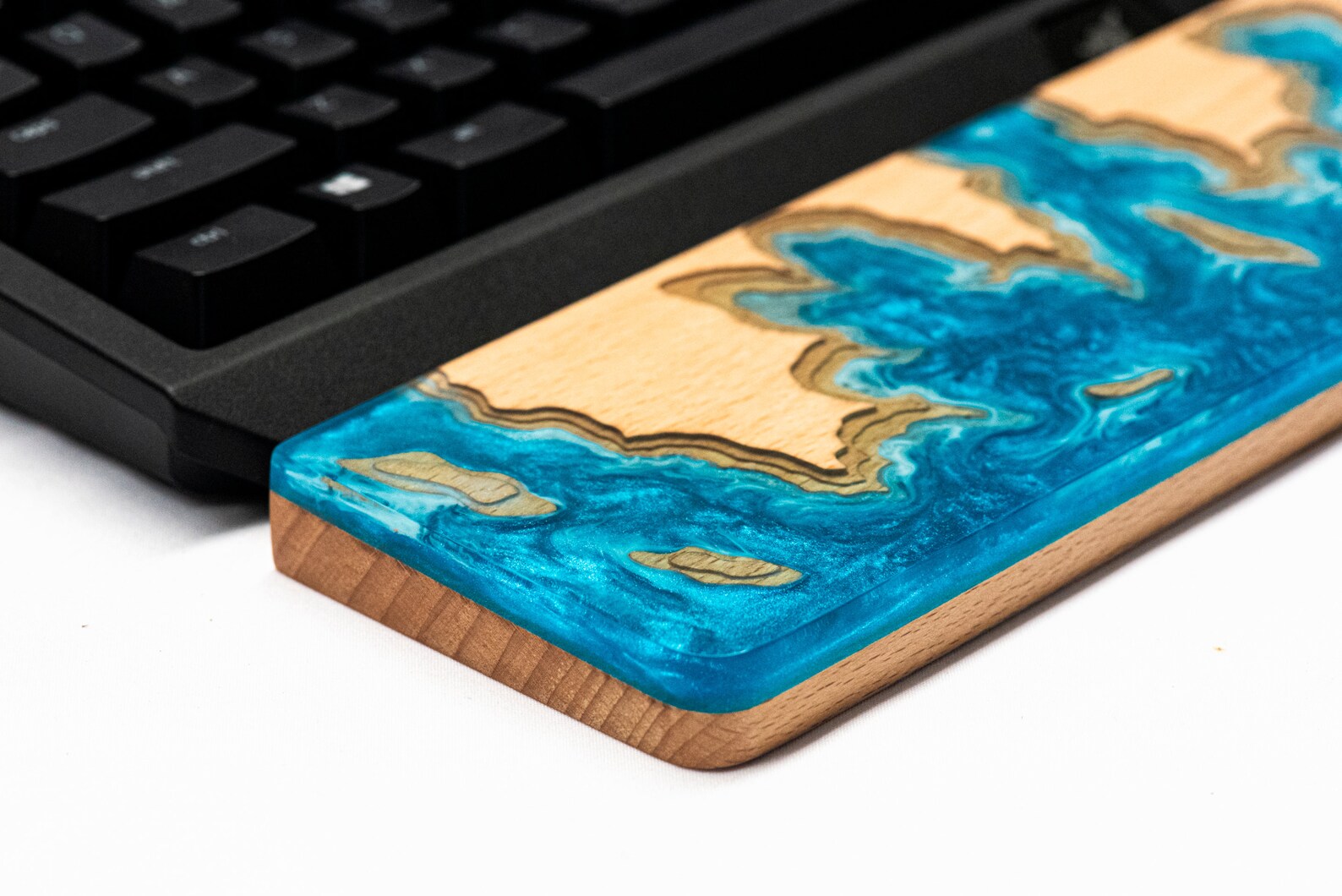 Keyboard Wrist Rest Resin Wrist Rest Wood Wrist Rest Resin - Etsy