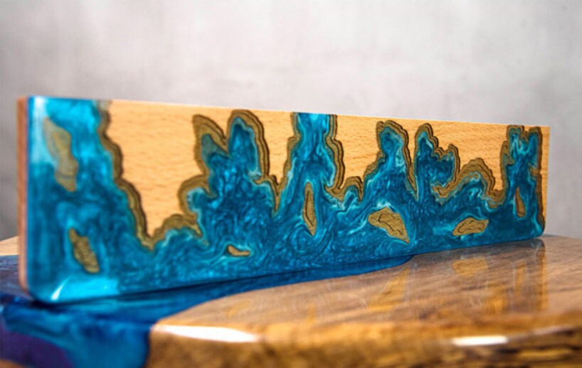 Keyboard Wrist Rest Resin Wrist Rest Wood Wrist Rest Resin - Etsy