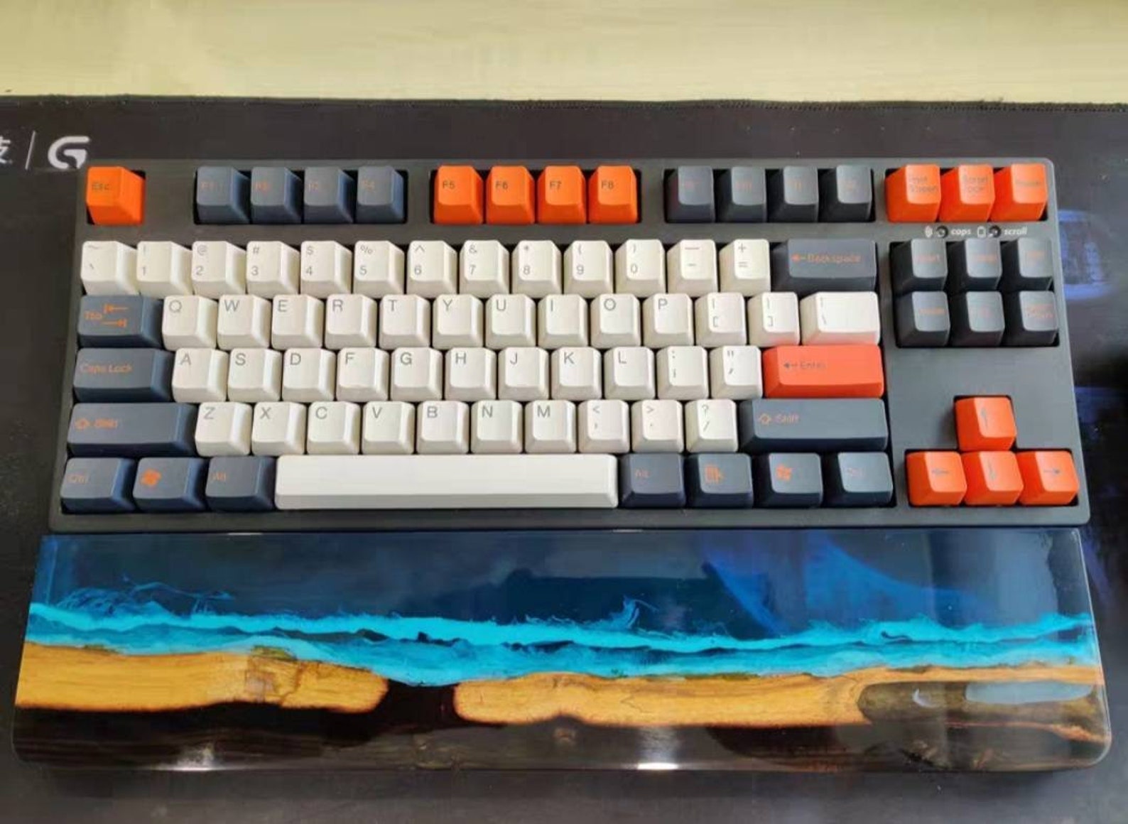 Keyboard Wrist Rest, Resin Wrist Rest, Wood Wrist Rest, Resin Lamp ...