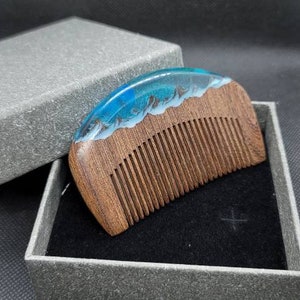 Resin Comb Wood Comb Handmade Comb Epoxy Comb Northern - Etsy