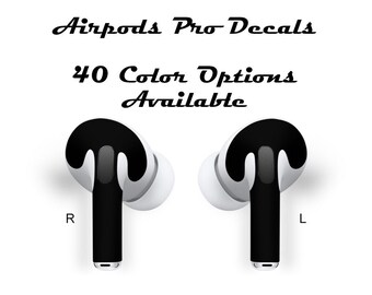 Custom Name Airpod Case Vinyl Decal Airpod Pro Airpod - Etsy