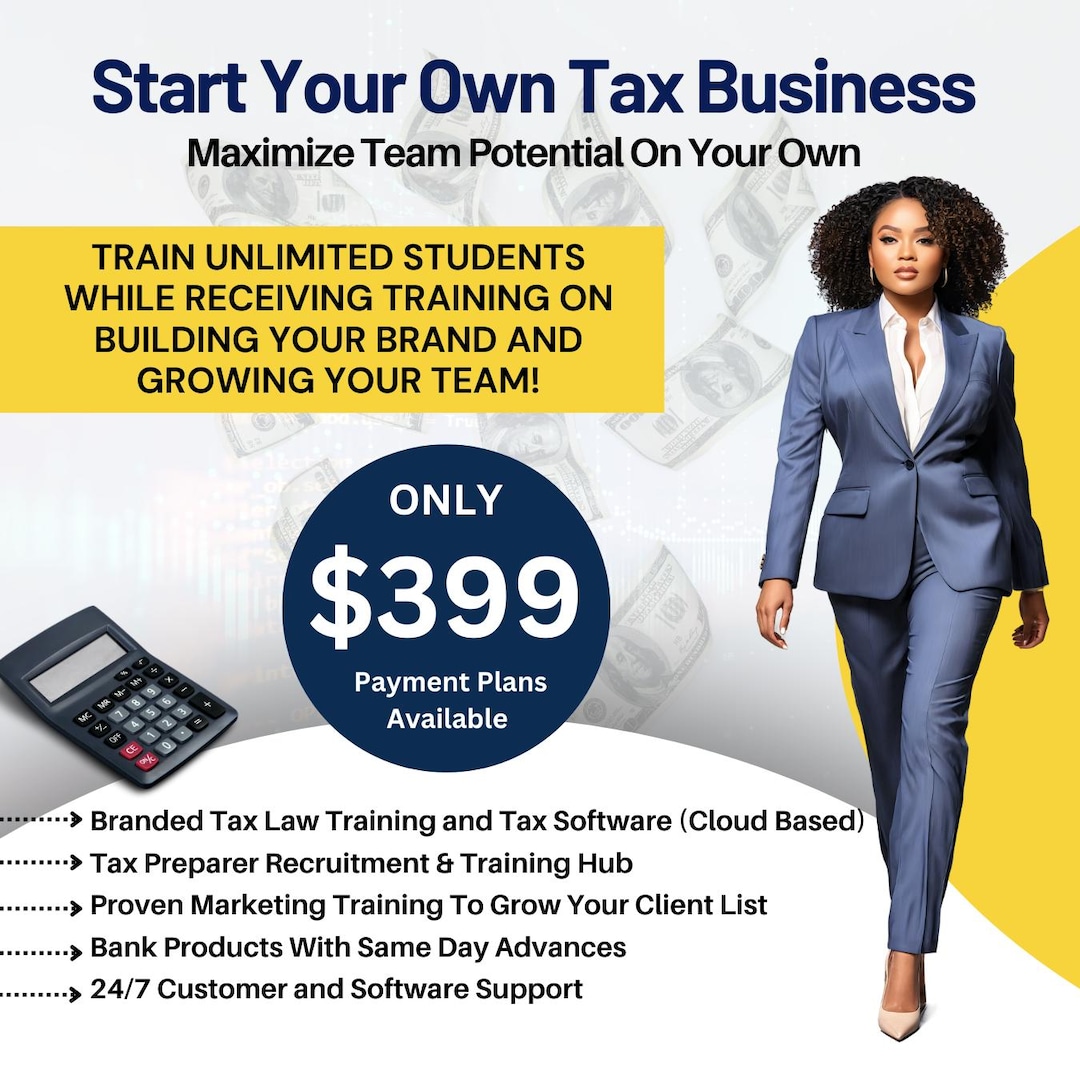 Start a Tax Business Training Bundle: Software Marketing. Business in a ...