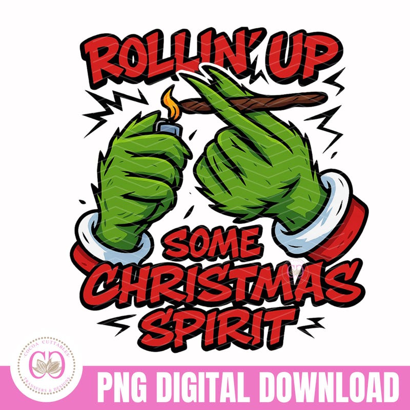 Mean Christmas Card - Etsy