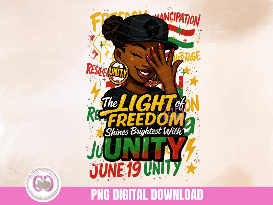 Afro Woman Juneteenth Unity, Juneteenth Freedom, Free-ish Png,afro ...