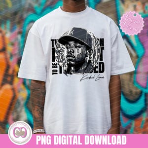 Kendrick Lamar Inspired Digital PNG Files, the Revolution is About to ...