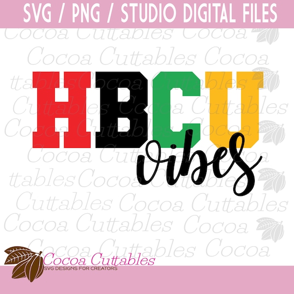 Hbcu Svg - Etsy