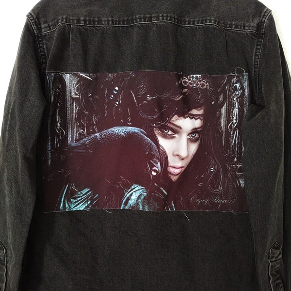 Witch Denim Jacket - Etsy