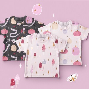 Pastel Halloween Seamless Pattern, Halloween Digital Paper Pack ...