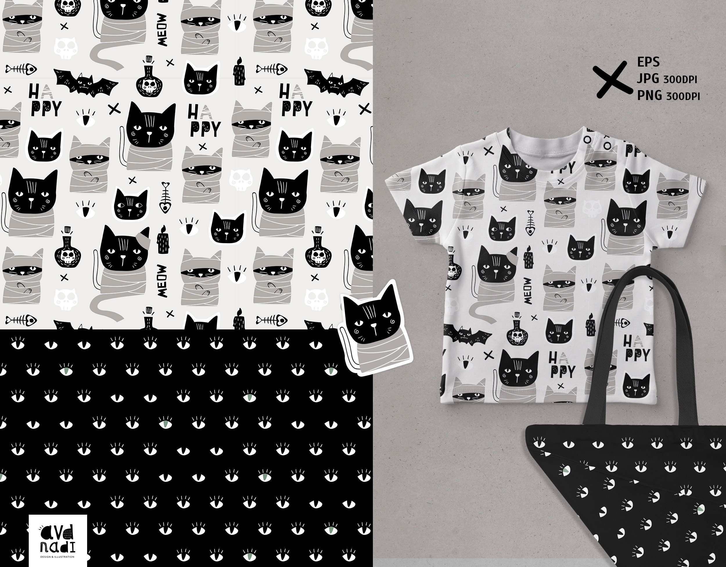 Happy Halloween Digital Paper Pack Halloween Seamless - Etsy