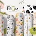 Farm Seamless Pattern Farm Animal Digital Paper Kids Paper - Etsy