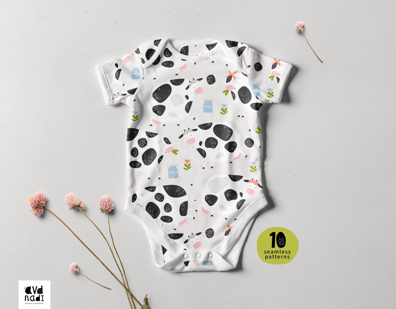 Farm Seamless Pattern Farm Animal Digital Paper Kids Paper - Etsy