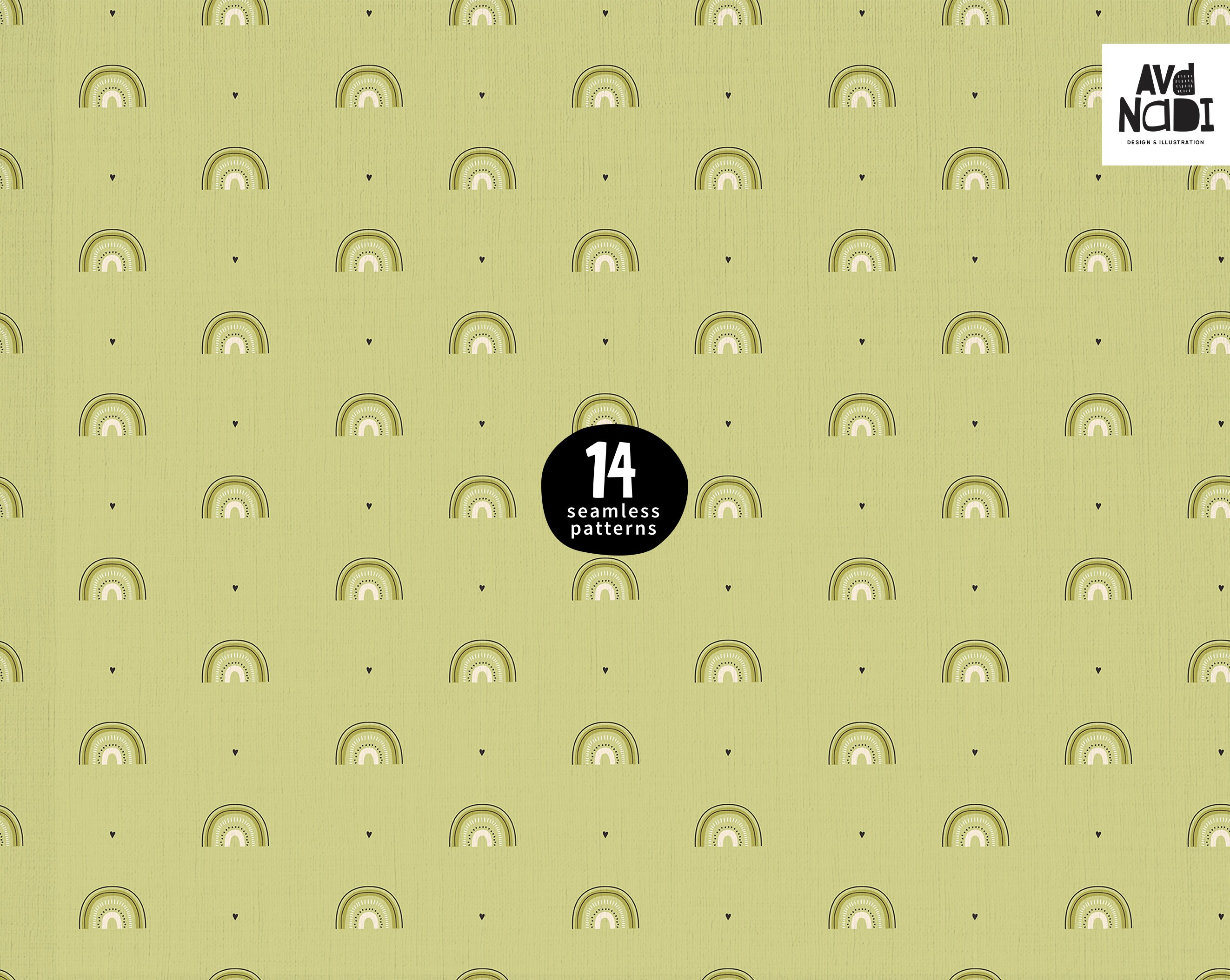 Summer Digital Paper, Rainbow Seamless Pattern, Fruit Digital Print ...