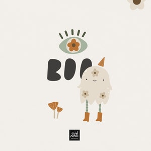 Spooky Halloween Clipart Set, Pumpkin Clipart, Cute Ghost Clipat ...