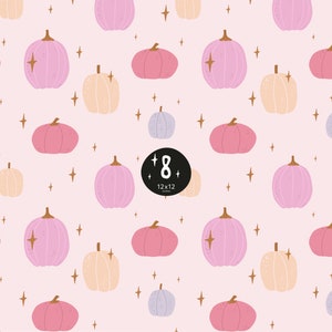Pastel Halloween Seamless Pattern, Halloween Digital Paper Pack ...