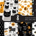 Happy Halloween Digital Paper Pack Halloween Seamless - Etsy