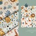 Safari Digital Paper Pack, Jungle Animals Seamless Pattern, Leopard ...