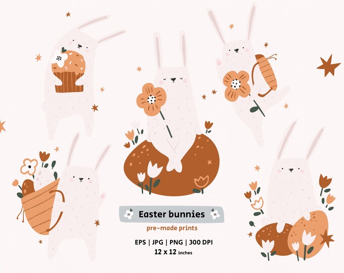 Farm Clipart Set Farm Animals Clipart Cute Farm Cow Pig - Etsy