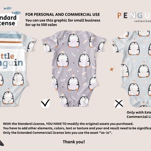 Arctic Penguin Clipart Set, Penguin Digital Paper, Winter Penguin ...