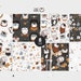 Magic Owl Digital Paper Pack, Owl Seamless Pattern, Floral Digital ...