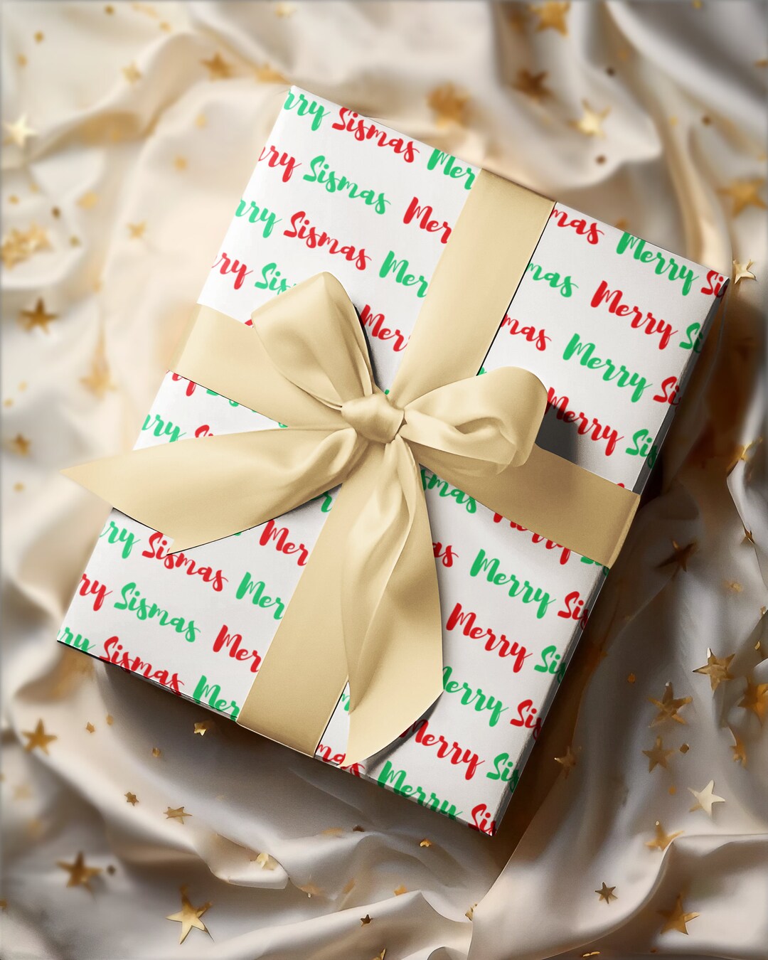 Merry SISMAS Merry Christmas Wrapping Paper 30 - Etsy