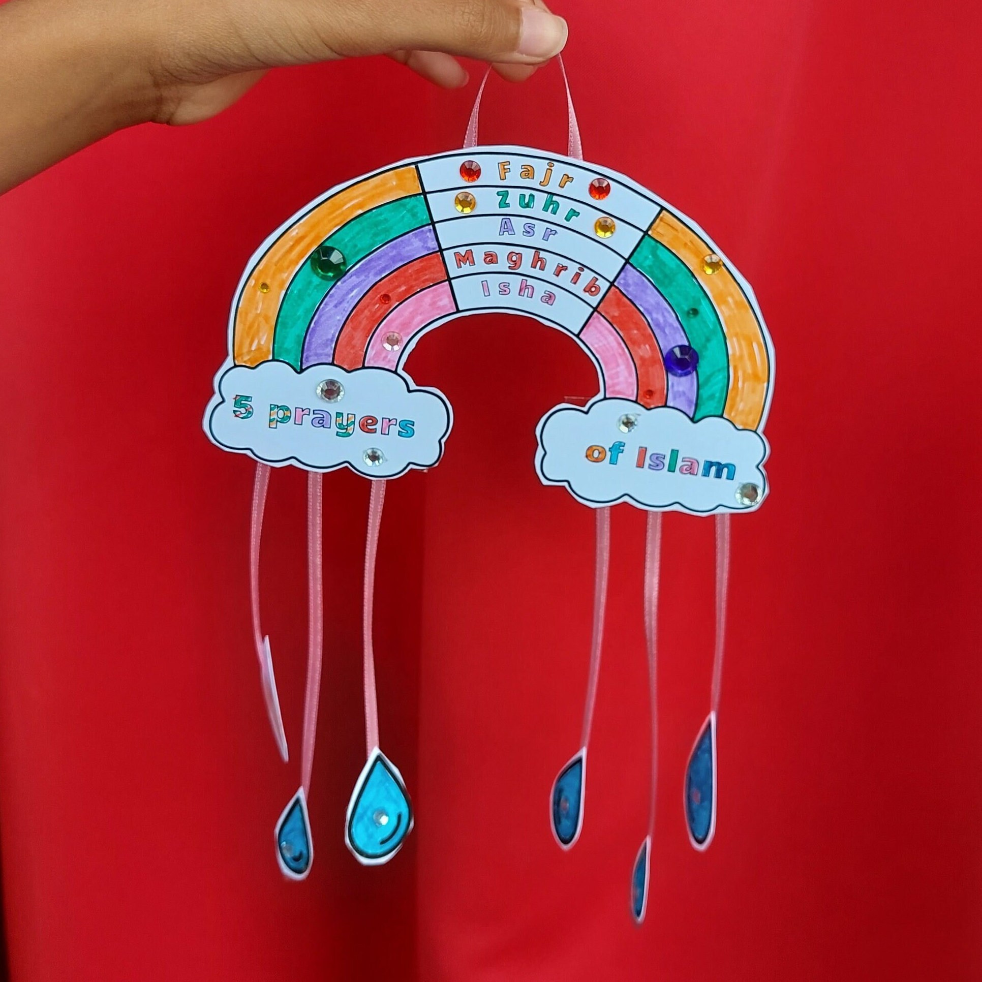 Printable 5 Daily Prayers of Islam Printable Islamic Kids - Etsy Australia