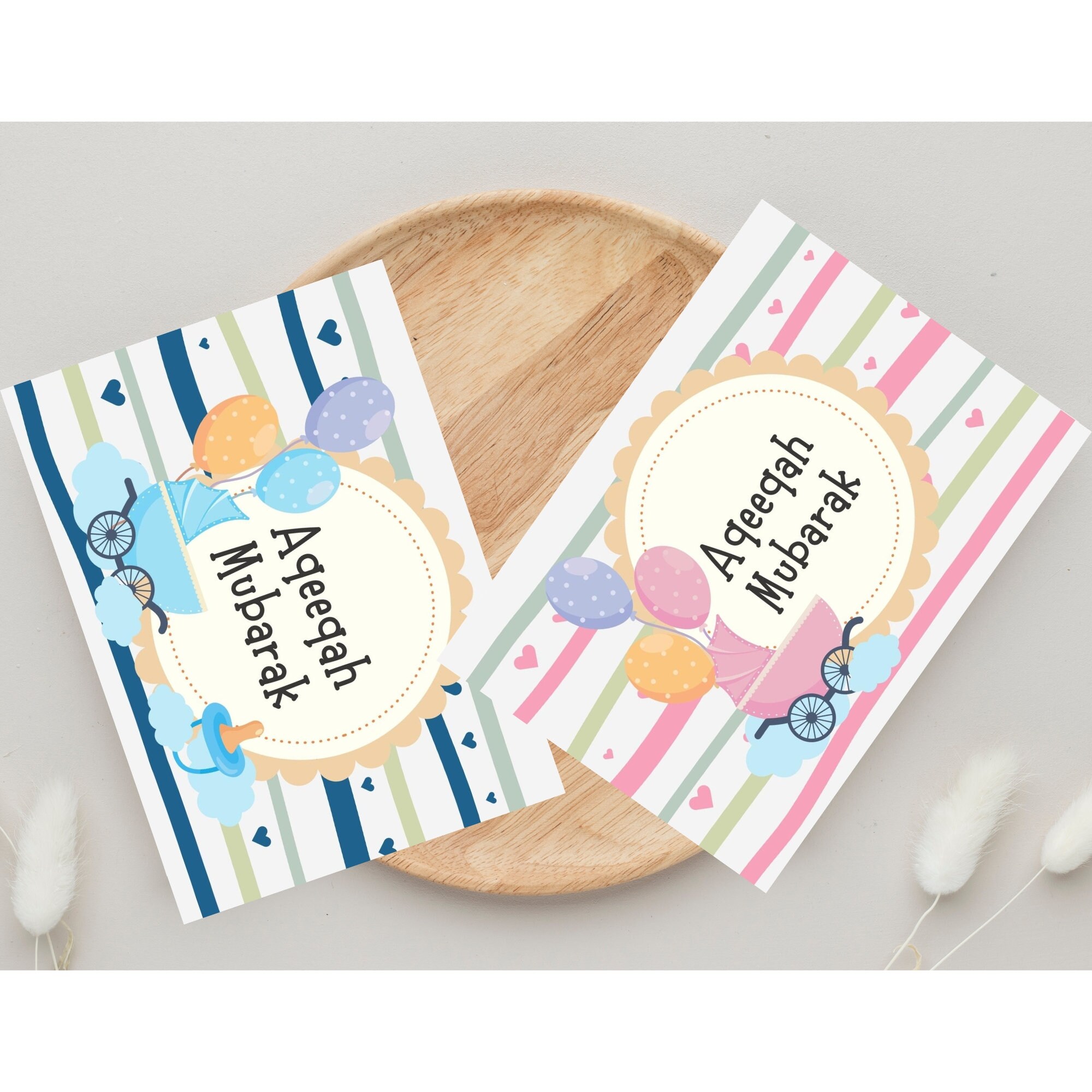 Printable Aqeeqa Cards Printable Aqiqa Card Printable Digital - Etsy