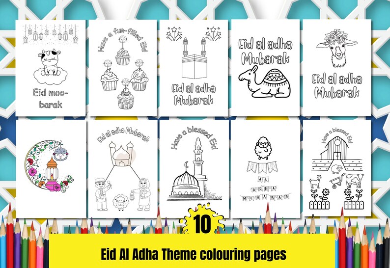 10 Printable Eid Al Adha Colouring Pages Printable Kid's Eid Al Adha ...