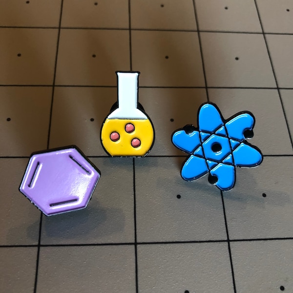 Chemistry Enamel Pin - Etsy