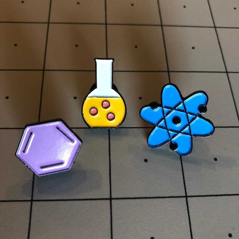 Chemistry Enamel Pin - Etsy