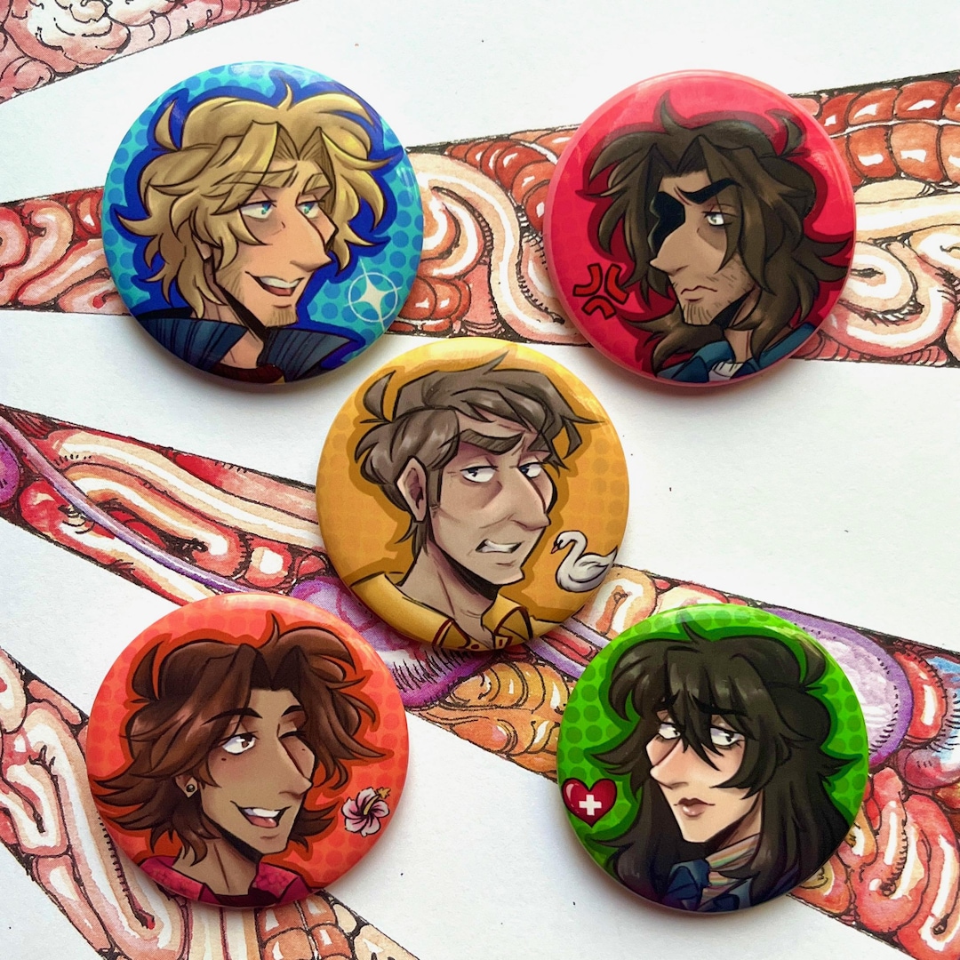 Tulpar Crew Buttons | Mouthwashing - Etsy