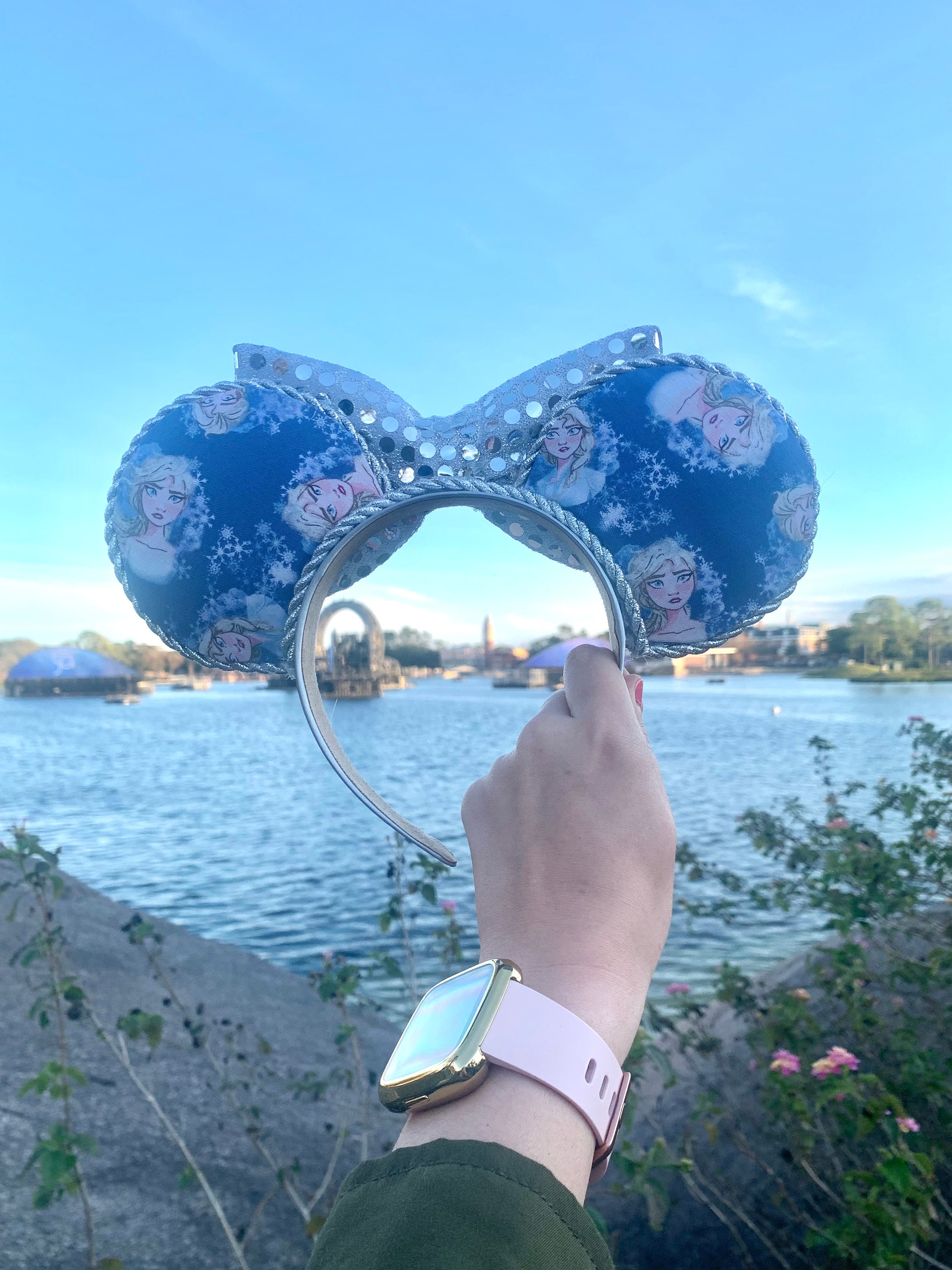 Frozen Elsa Disney Mickey Ears - Etsy