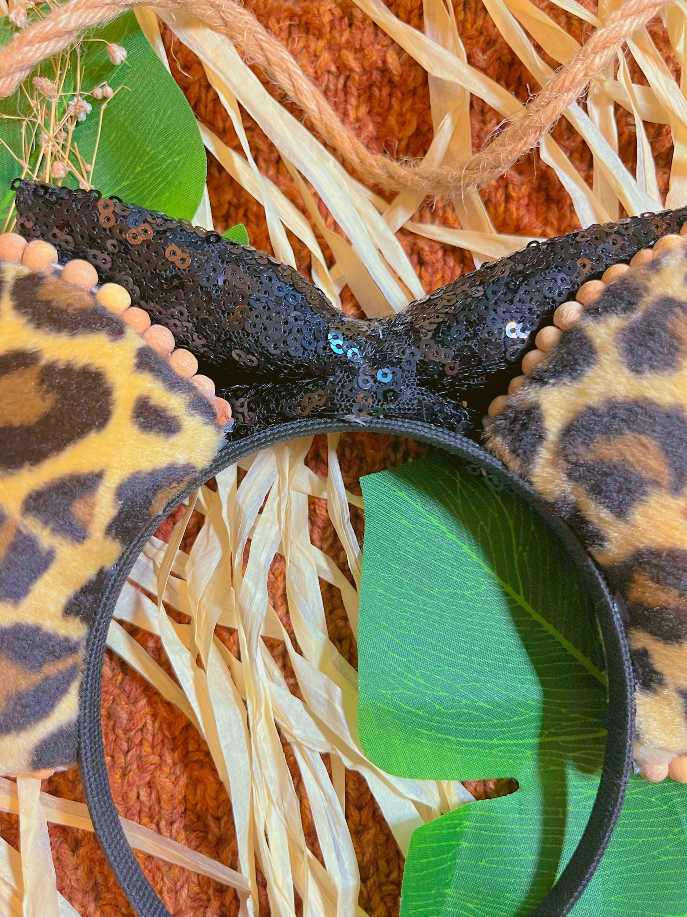 Animal Kingdom Leopard Print Disney Ears - Etsy