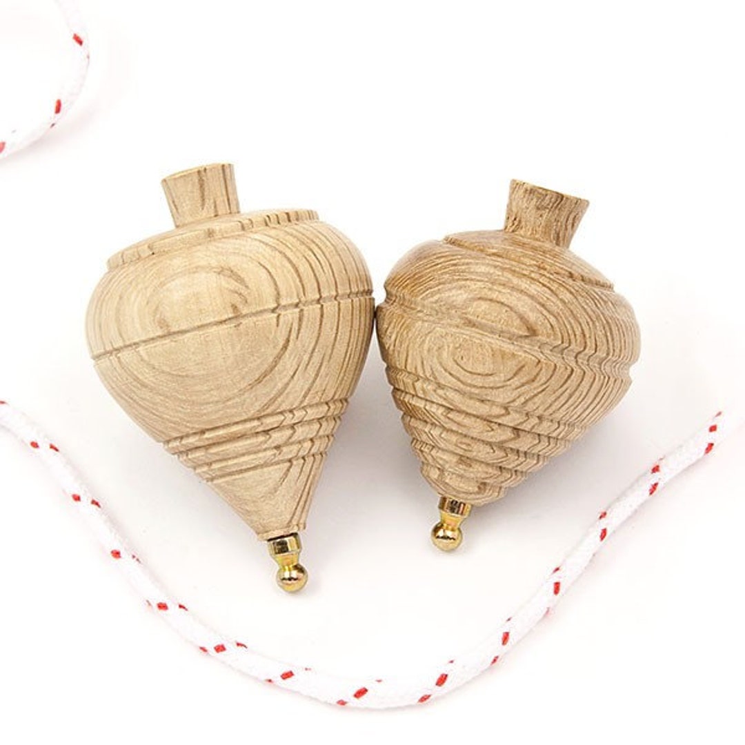 Oak Spinning Top With String. Holm Oak Top - Etsy Australia