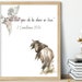 Horse Scripture Printable Bible Verse Digital Download Horse Watercolor ...